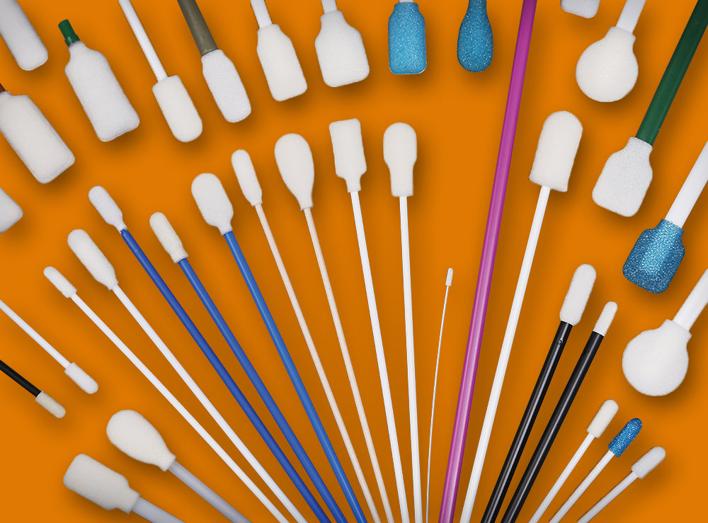 Lab Equipment Maintenance: Super Brush Foam Swabs Provide Greater Ease