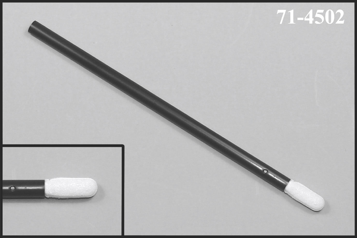 71-4502: 4.125” Overall Length Foam Swab with Small Flexor Tip Foam ...